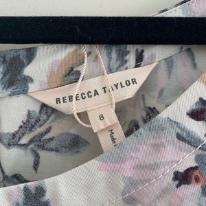 Rebecca Taylor | Dresses | Rebecca Taylor Sofia Fleur Floral Linen ...